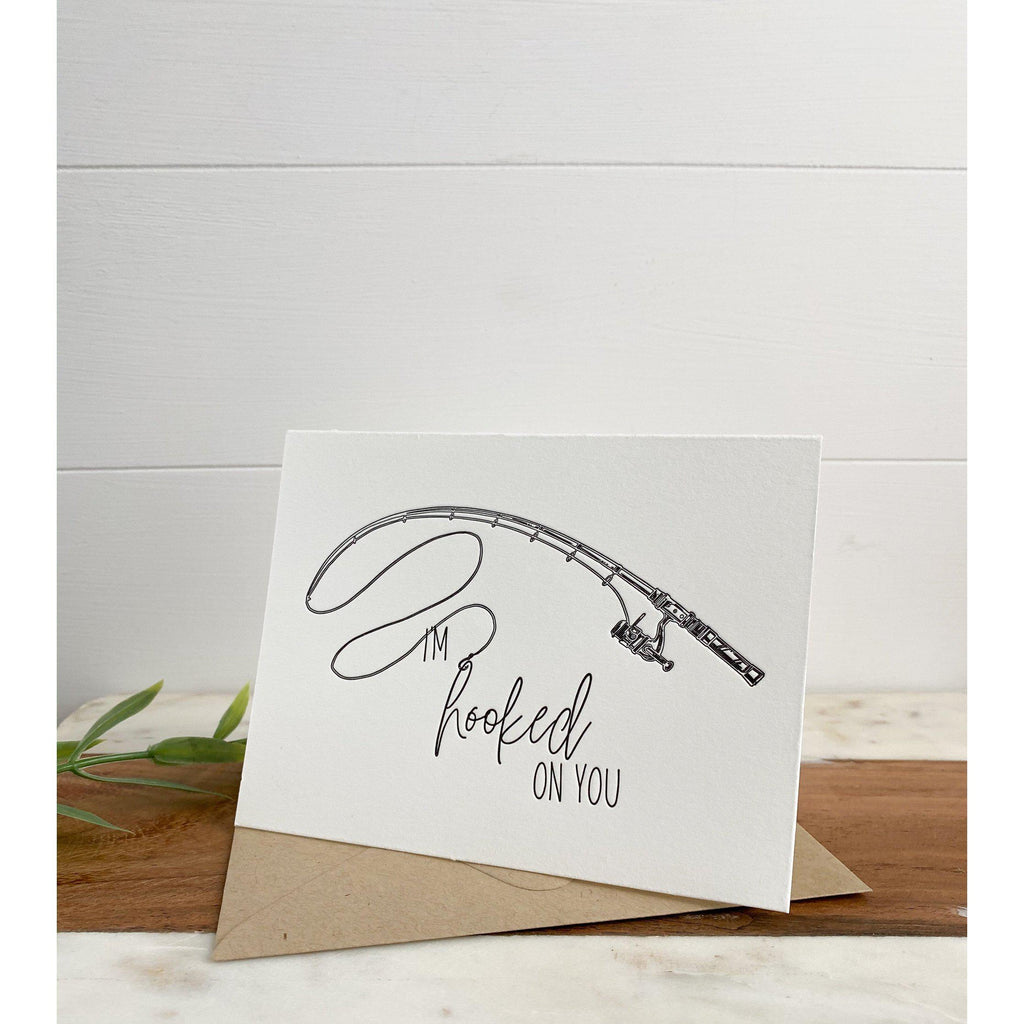 I'm Hooked on You | Greeting Card - Cotton Willow Design Co.