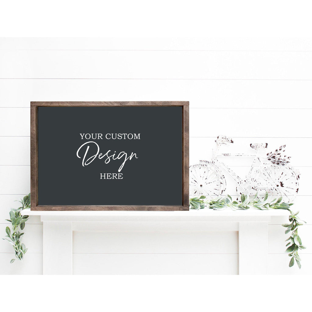 Custom Wood Sign - Cotton Willow Design Co.