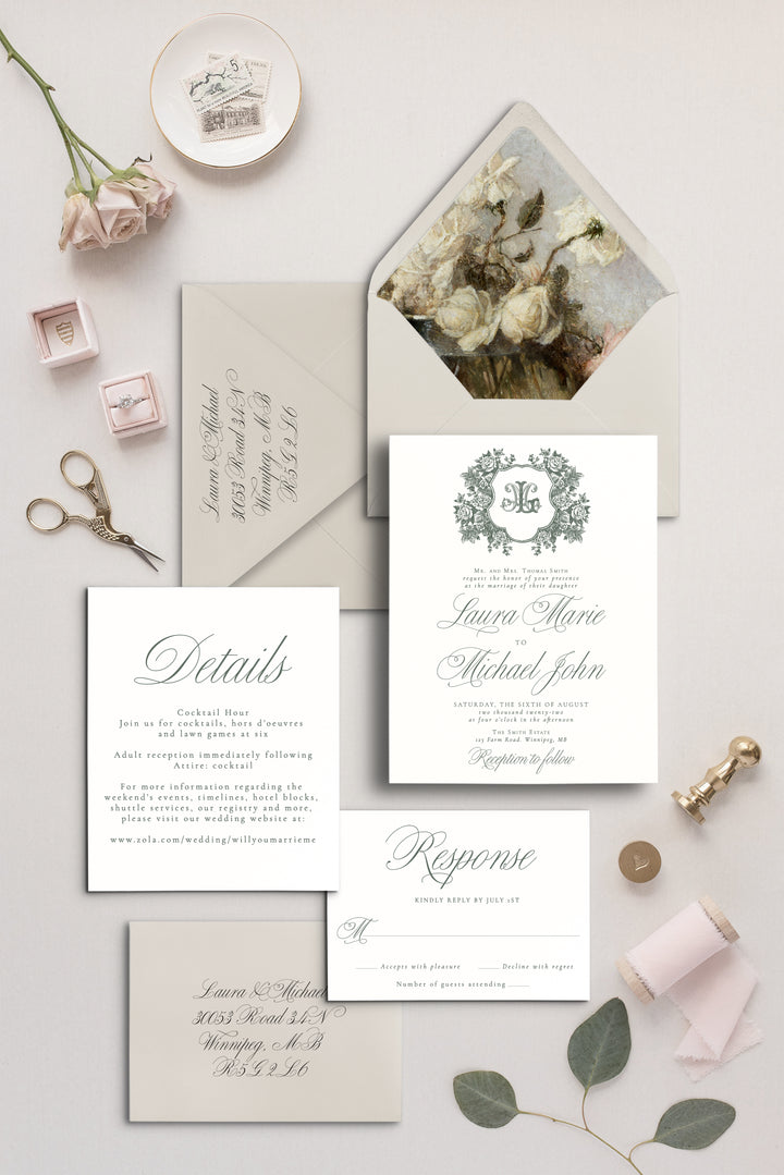 Extravagant Wedding Invitations